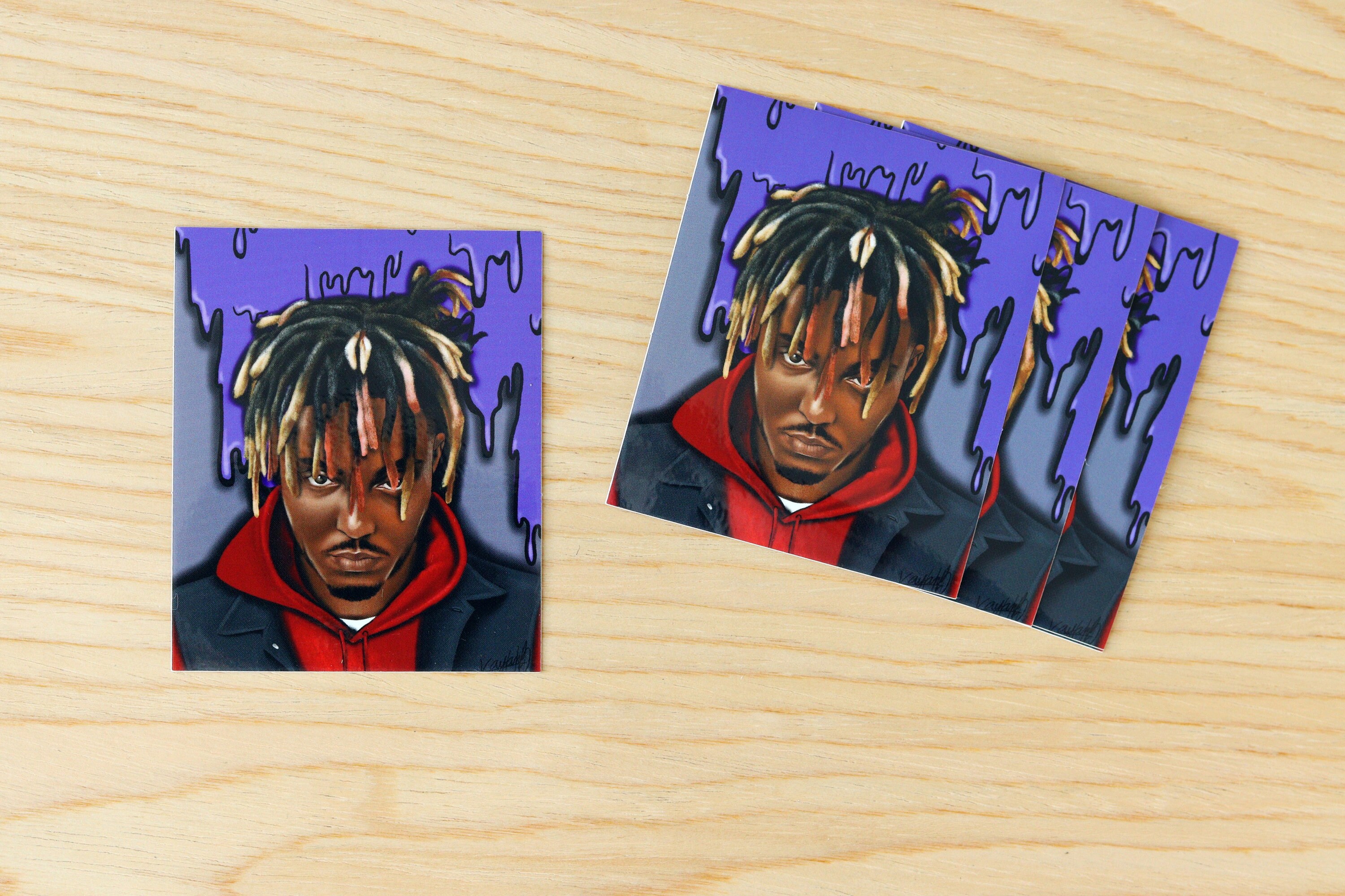 Juice Wrld Vinyl Sticker Juice Wrld Sticker Rapper Sticker | Etsy