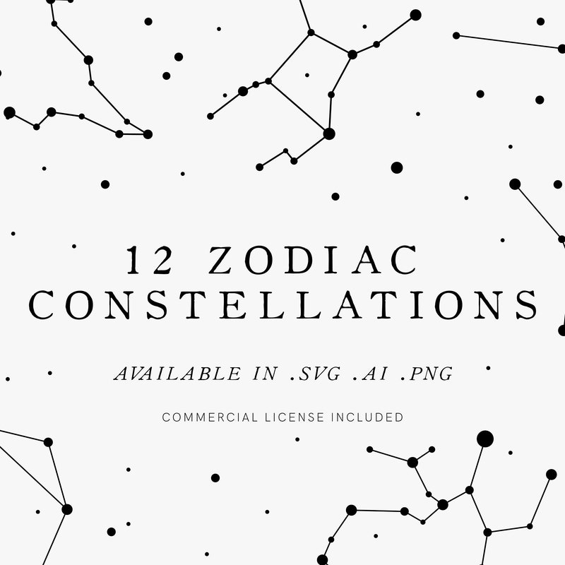 Constellation Svg - Etsy