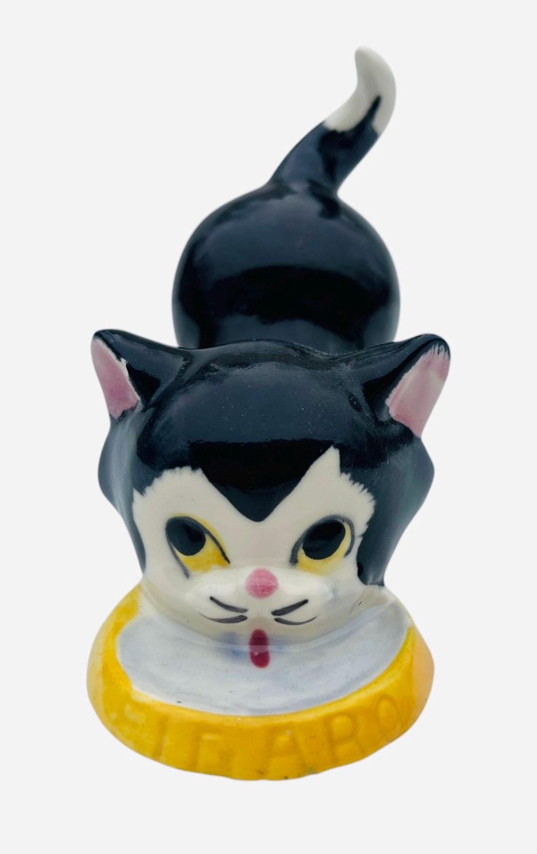 Walt Disney Pinocchio Figaro Cat Figurine Brayton Laguna Pottery ...