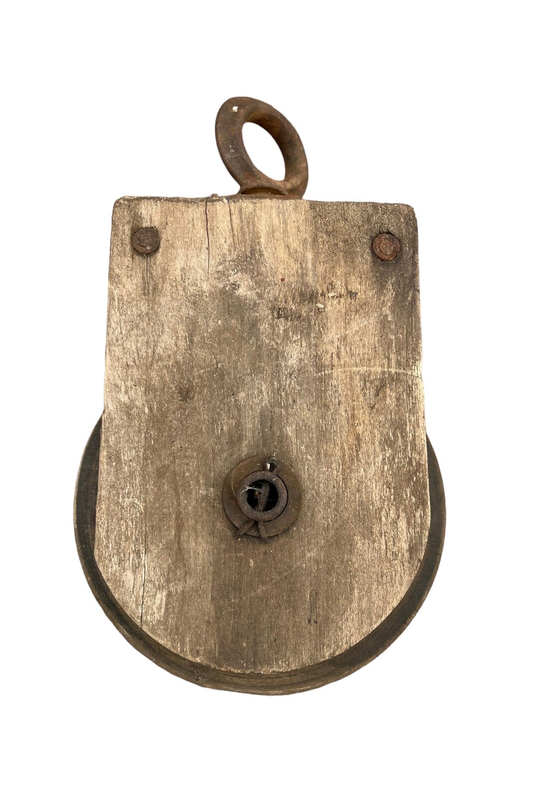 Wood Barn Pulley Hay Trolley Block & Tackle Vintage Antique - Etsy