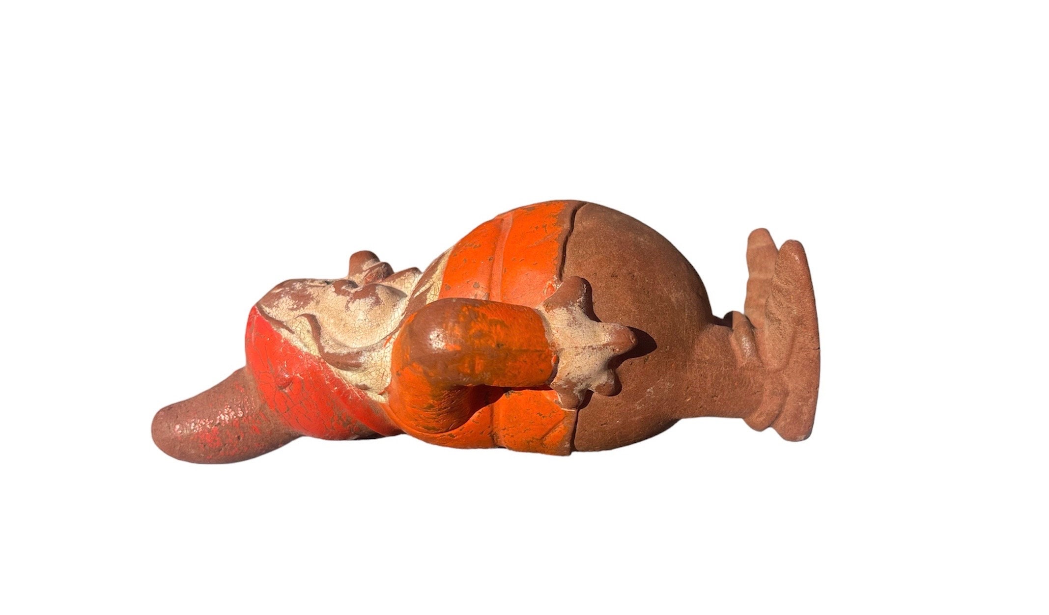 Walt Disney Happy Dwarf Figure Snow White Seven Dwarfs 1938 Seiberling ...