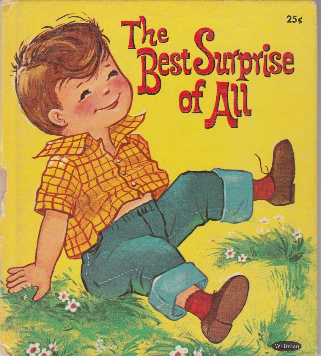 Pre-owned 1961 Whitman Tell-a-tale Book: the Best Surprise of All - Etsy