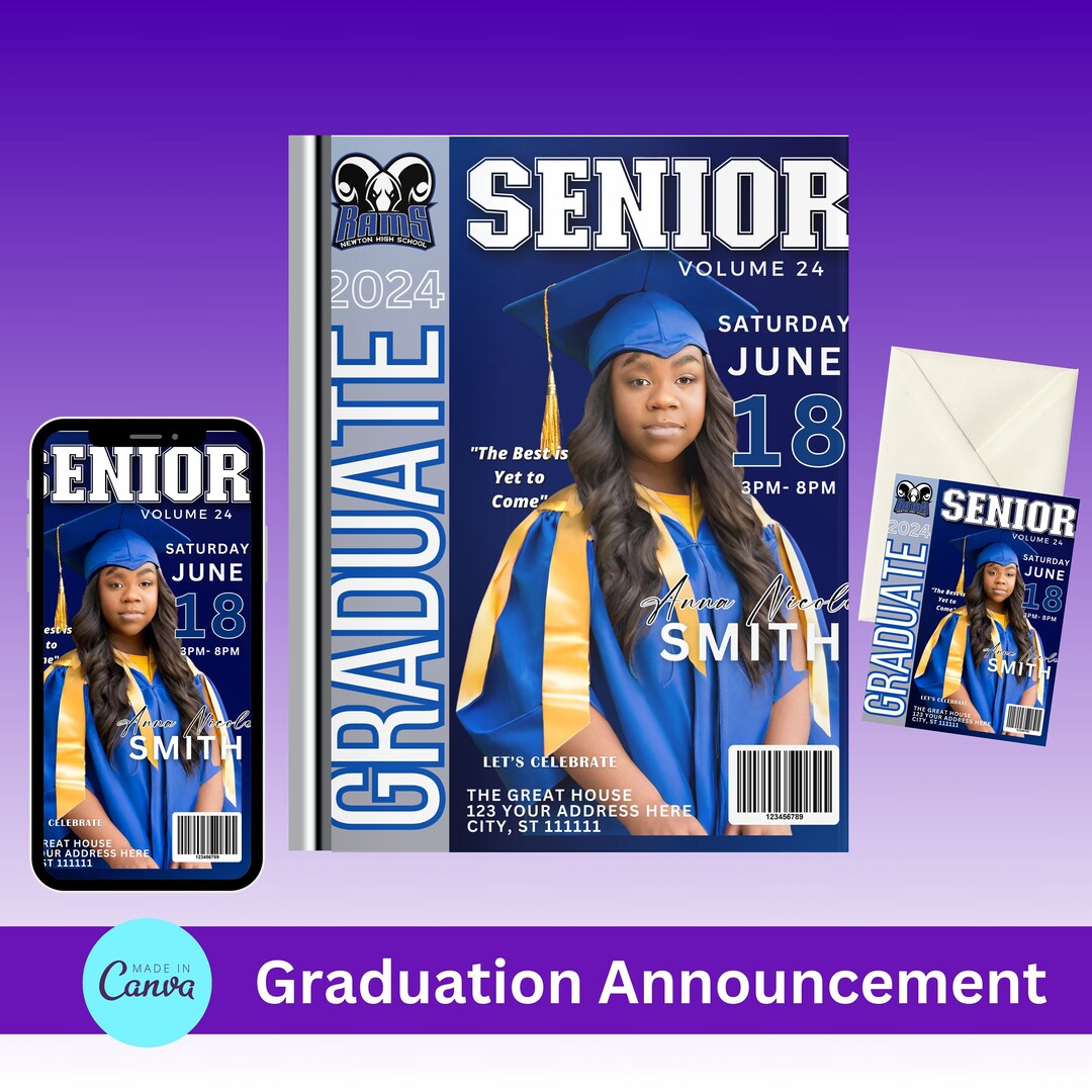 Special Edition | Customizable Graduation Announcement Templates ...