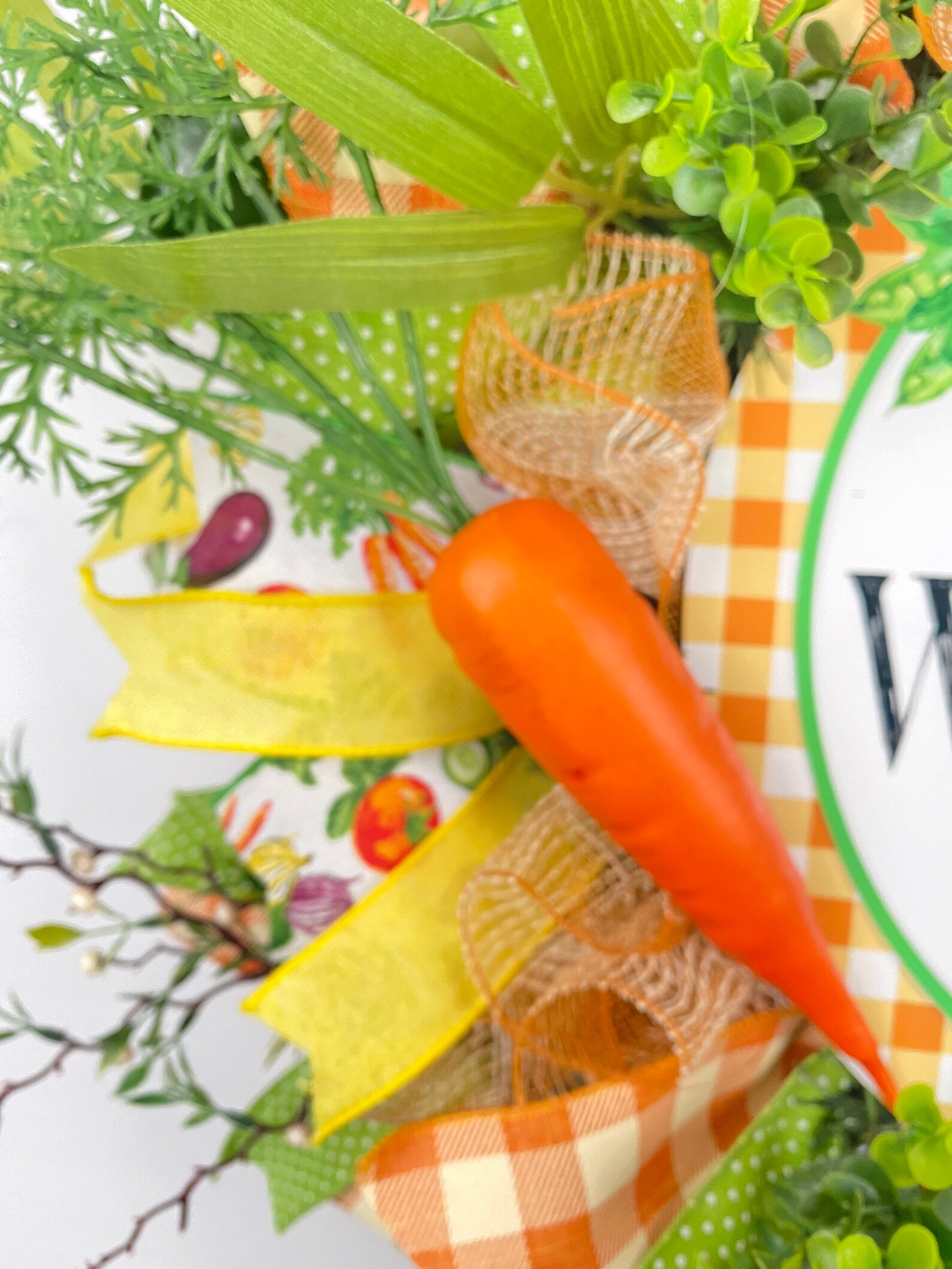 Welcome Vegetable Kitchen Decor Vegetable Garden - Etsy