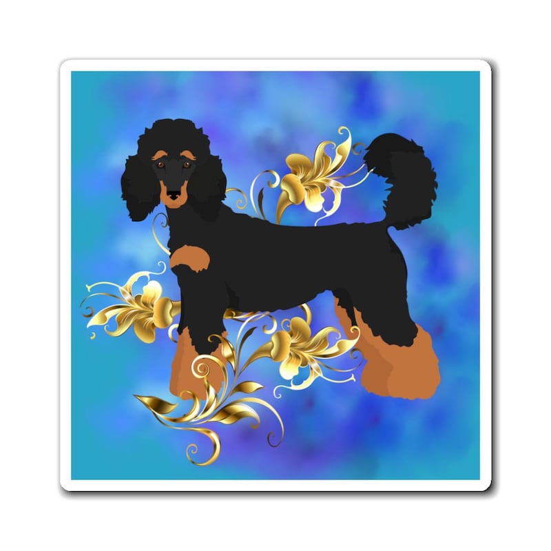 Poodle Magnet - Etsy