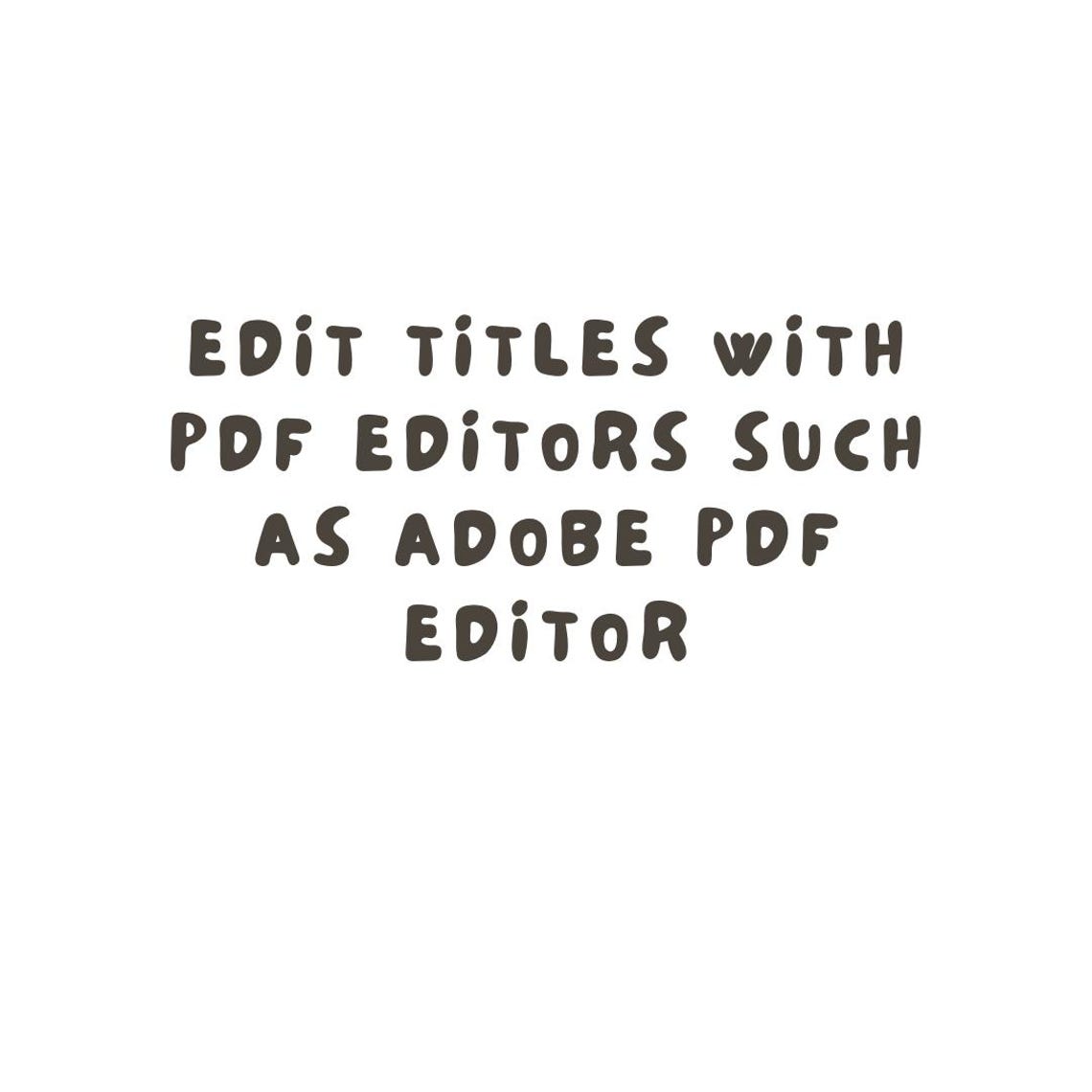 Pocket Plus | Printable Side Dividers - Etsy