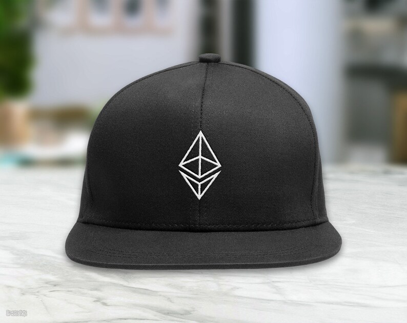 Ethereum Symbol Outline Hat / Ethereum Snapback Hat / Ethereum | Etsy
