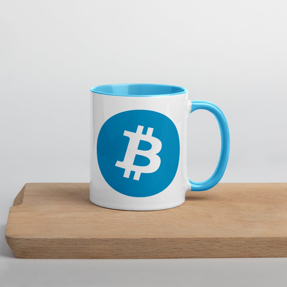 Bitcoin Symbol Colored Mug / Bitcoin Mug / BTC Mug / Crypto - Etsy España