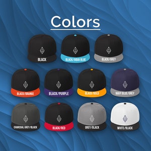 Ethereum Symbol Outline Hat / Ethereum Snapback Hat / Ethereum - Etsy