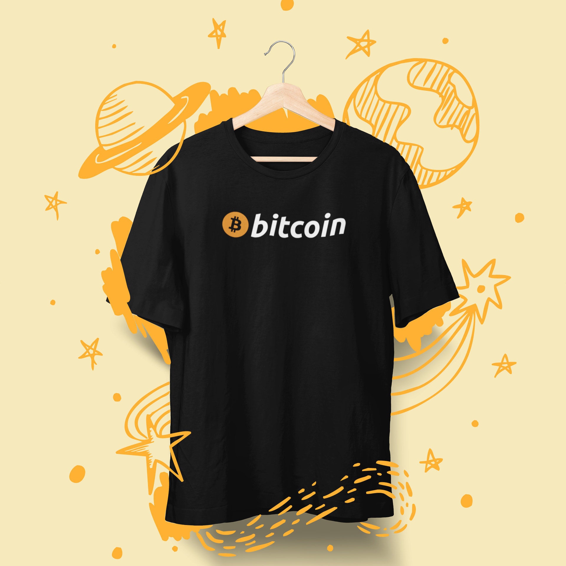 Bitcoin Shirt / Bitcoin Logo / Bitcoin Tshirt / BTC Shirt / | Etsy