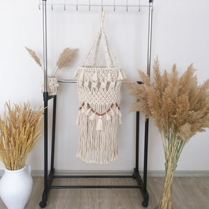 Large Macrame Chandeliermacrame Ceiling Hangingwedding - Etsy