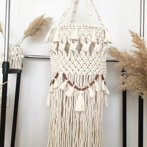 Large Macrame Chandeliermacrame Ceiling Hangingwedding - Etsy
