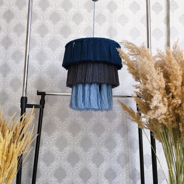 Macrame Chandelier - Etsy