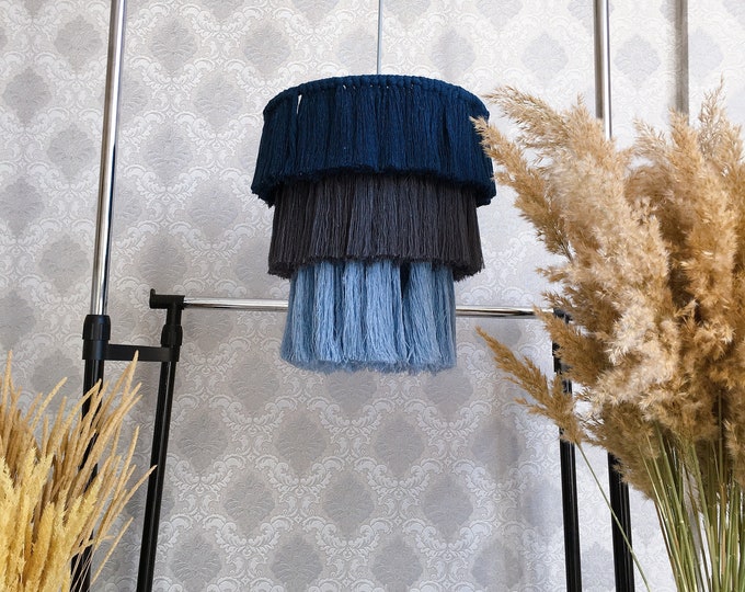 Large Macrame Chandeliermacrame Ceiling Hangingwedding - Etsy