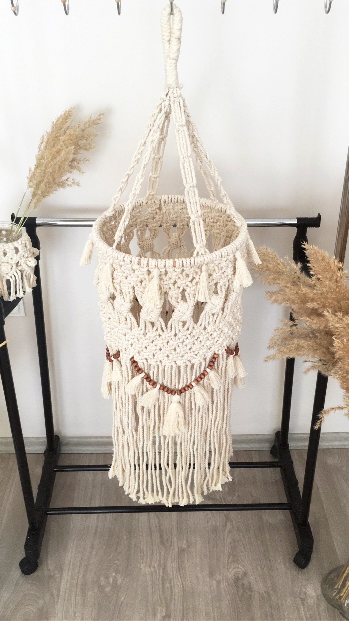 Large Macrame Chandeliermacrame Ceiling Hangingwedding - Etsy