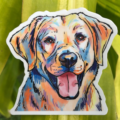 Lab Decal Lab Sticker for Car Window Labrador Retriever - Etsy