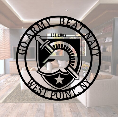 Army West Point Black Knights USMA Shield Bag Tag - Etsy