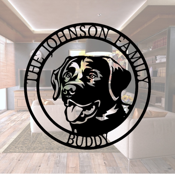 Metal Dog Sign - Etsy