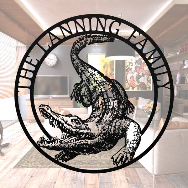 Gator Sign - Etsy