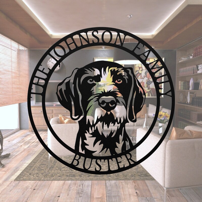 German Wirehaired Pointer - Etsy