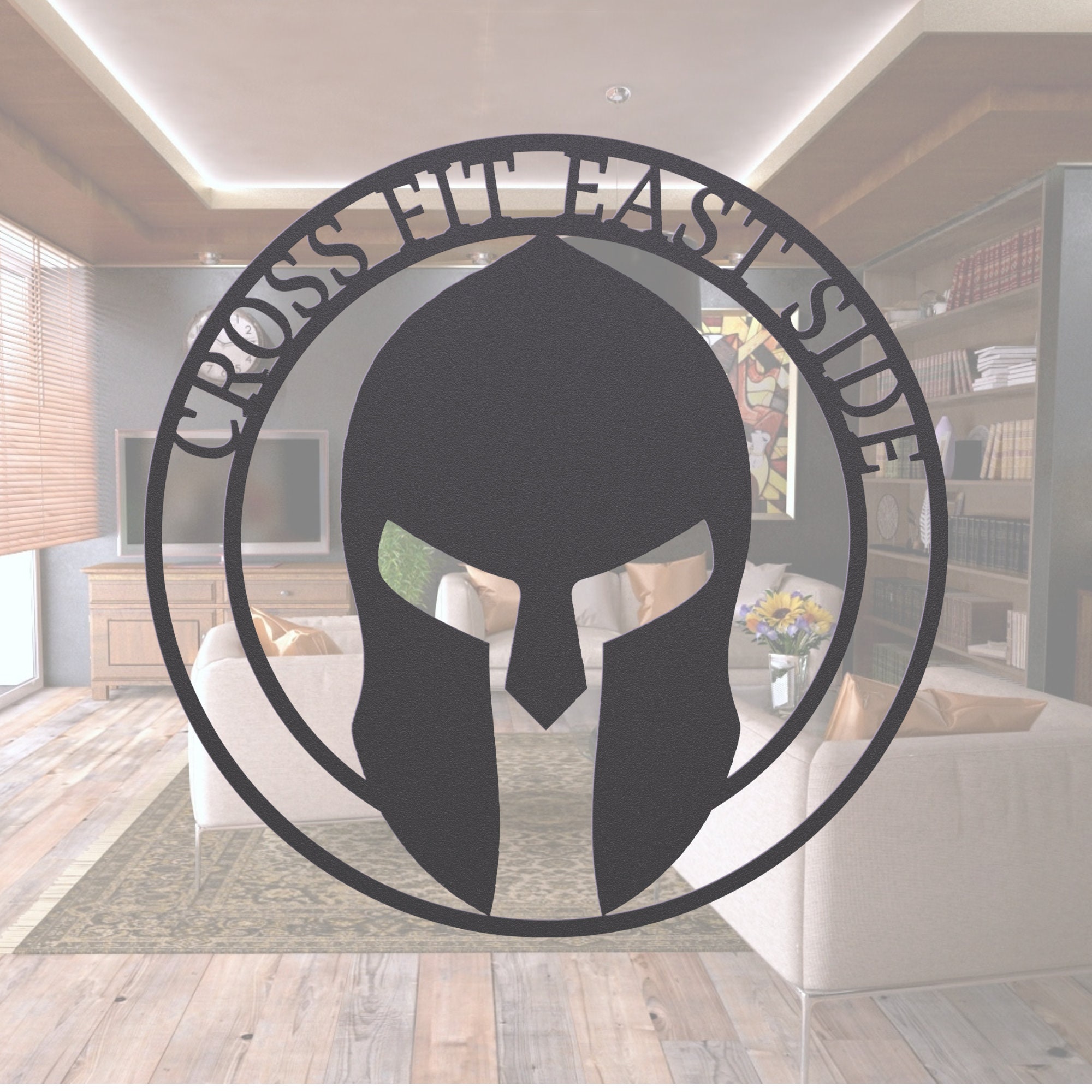 Spartan Sign Spartan Race Gym Sign Workout Room Sign - Etsy