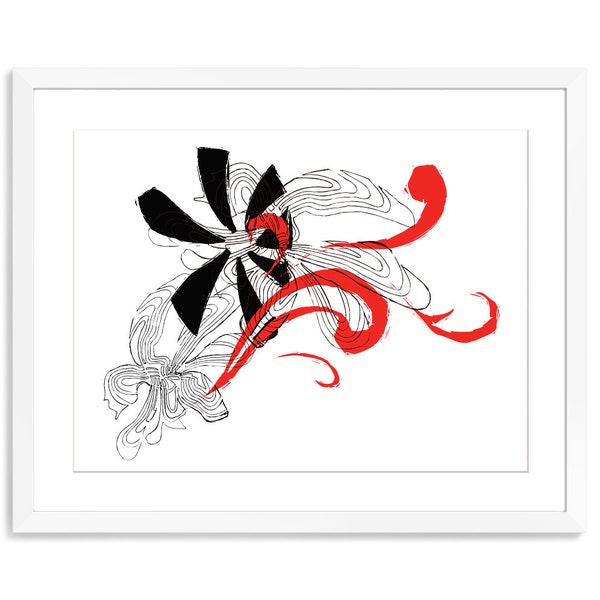 Mod Print Op Art - Etsy