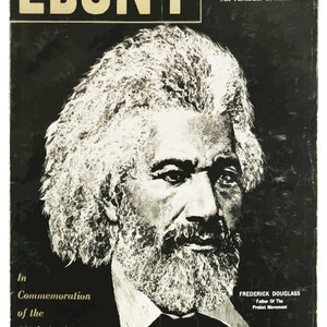Frederick Douglass Wall Art Print, African American Black Art, Black ...