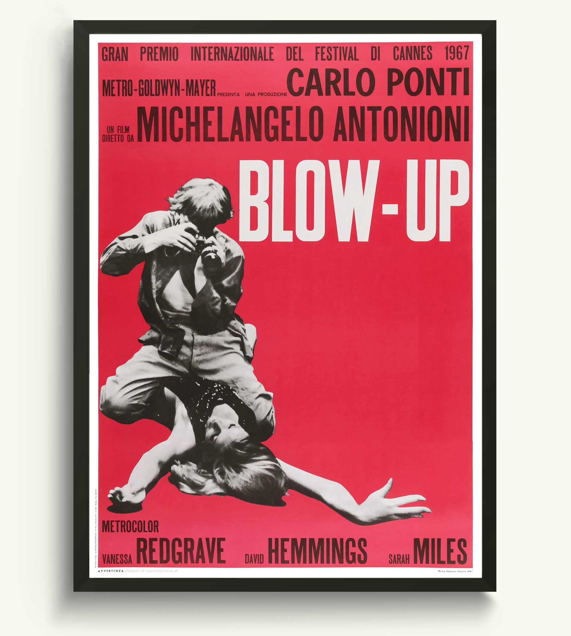 New Wave Cinema Art Print: Mid Century Modern Movie Poster - Etsy