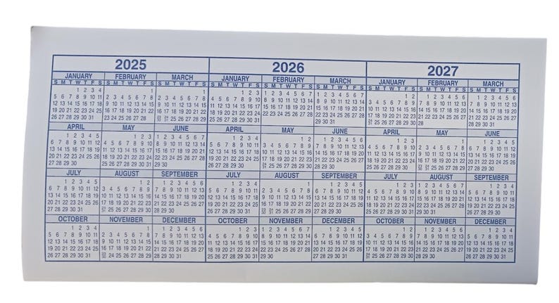 10 Checkbook Transaction Registers 2025 2026 2027 Calendar Check Book ...