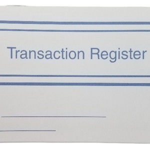 10 Checkbook Transaction Registers 2025 2026 2027 Calendar Check Book ...