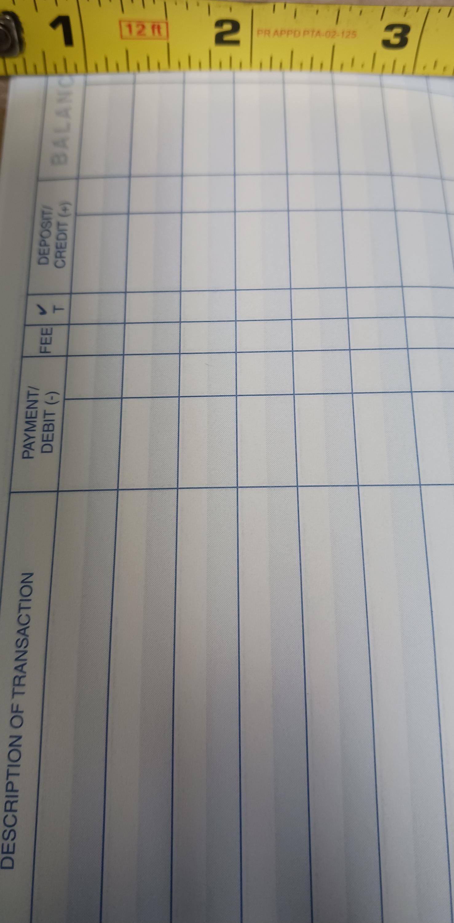 10 Checkbook Transaction Registers 2025 2026 2027 Calendar Check Book ...