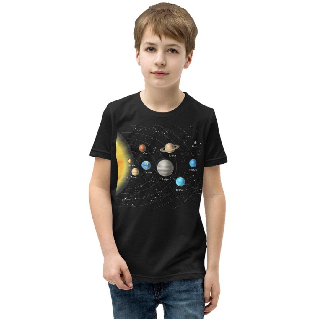 Solar System Planets Youth Tee – Space Science Gift - Etsy