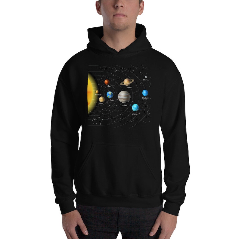 Solar System Planets Unisex Hoodie - Etsy