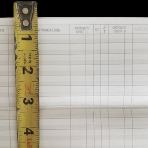 5-checkbook Transaction Registers 2022 2023 2024 Calendar Check Book ...