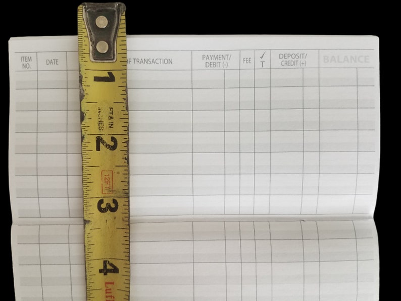 5-checkbook Transaction Registers 2022 2023 2024 Calendar Check Book ...