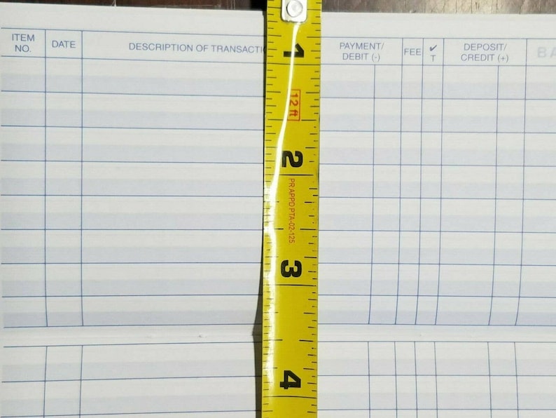 5 Checkbook Transaction Registers 2025 2026 2027 Calendar Check Book ...