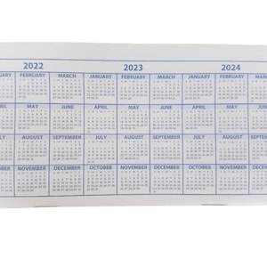5-checkbook Transaction Registers 2022 2023 2024 Calendar Check Book ...
