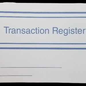 10 Checkbook Transaction Registers 2025 2026 2027 Calendar Check Book ...