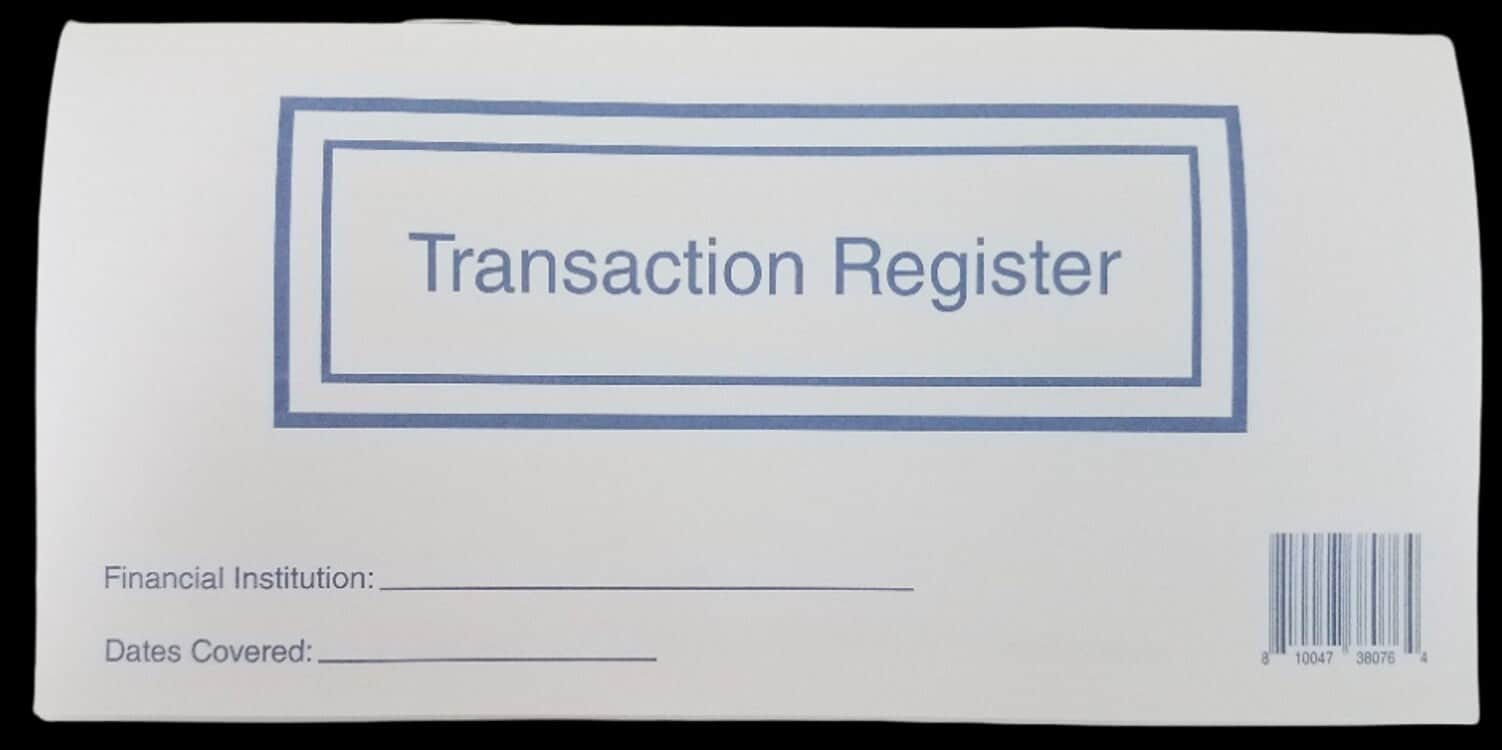 10 Checkbook Transaction Registers 2025 2026 2027 Calendar Check Book ...