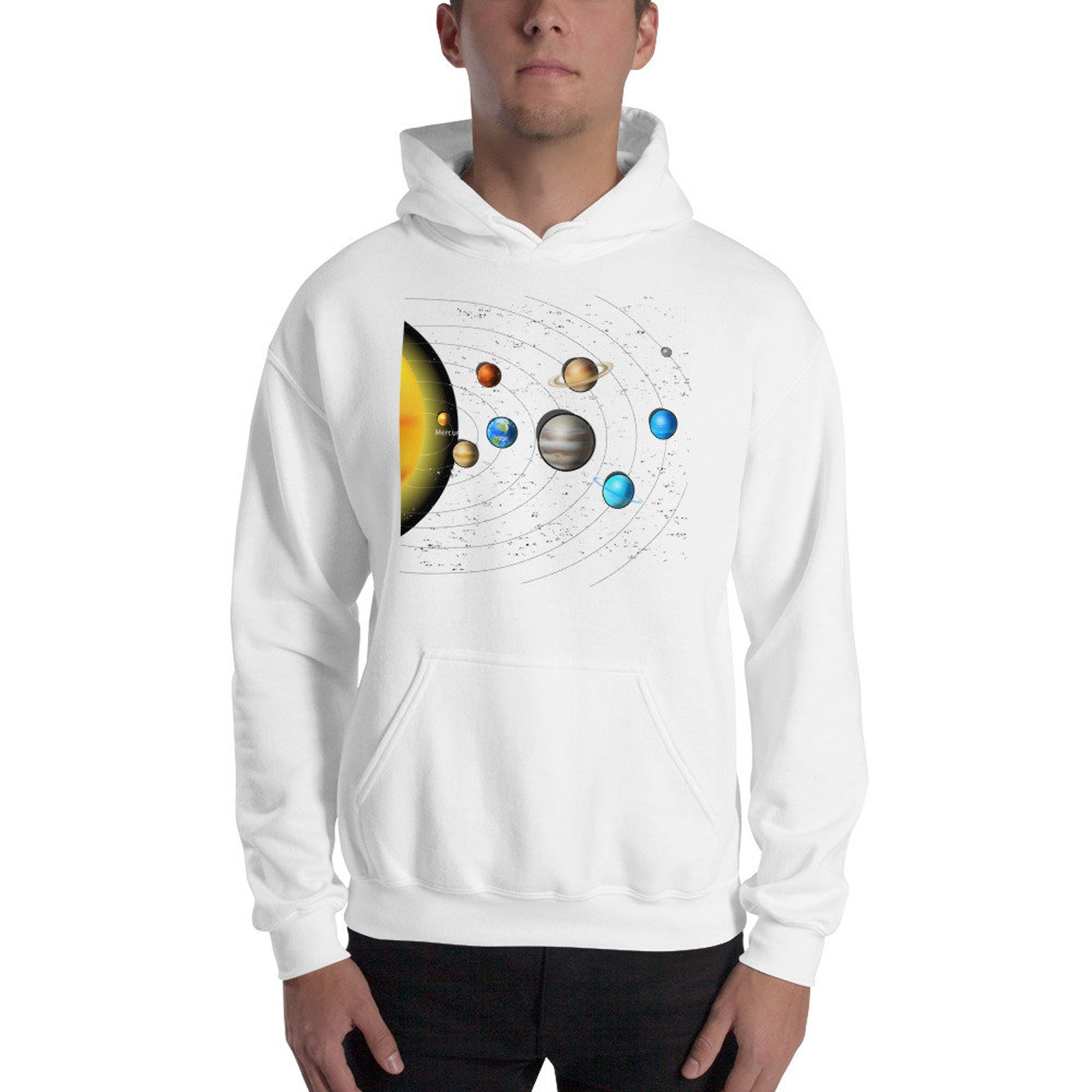 Solar System Planets Unisex Hoodie - Etsy