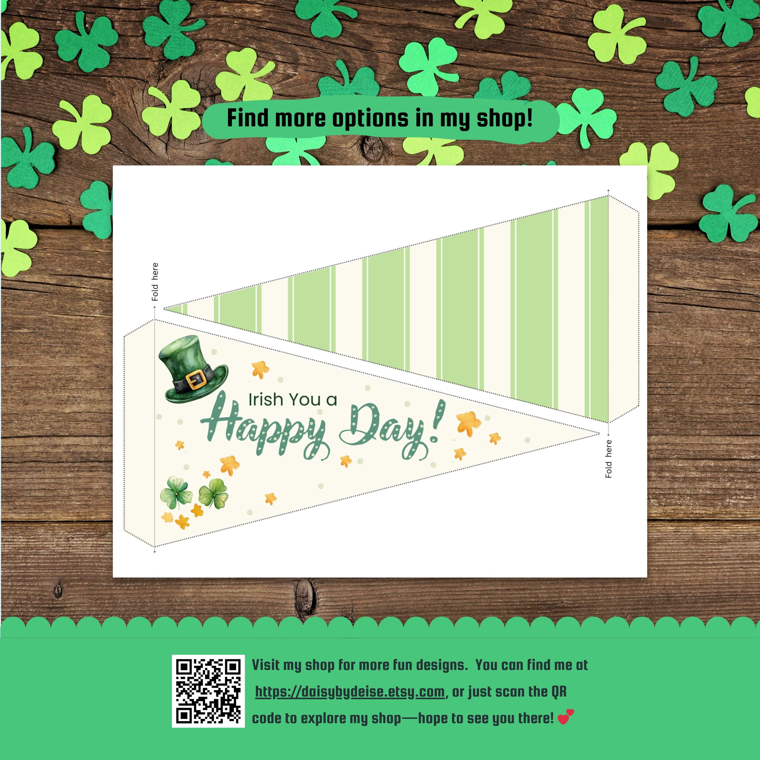 St. Patrick’s Day Printable Pennant Flags | DIY Party | Classroom Decor ...