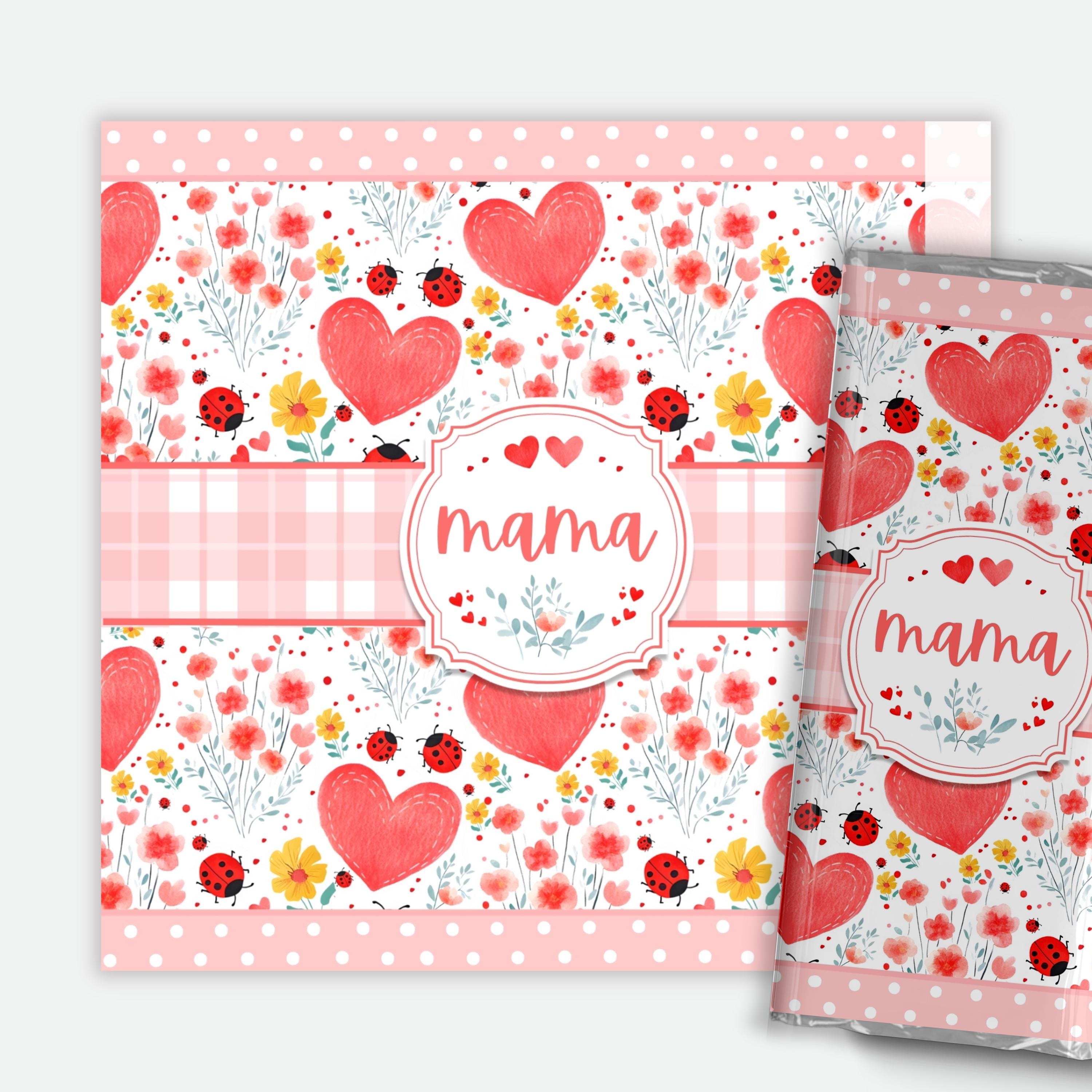 Mother's Day Chocolate Bar Wrapper | Printable Candy Bar | Digital ...