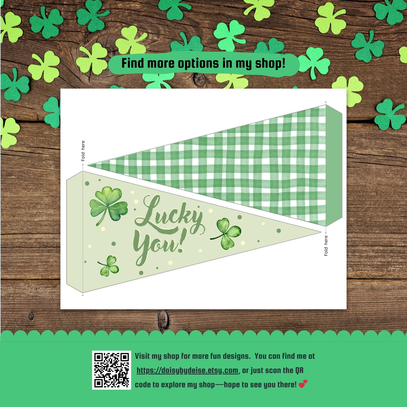 St. Patrick’s Day Printable Pennant Flags | DIY Party | Classroom Decor ...