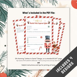 Official Letter to Santa | North Pole Letter | Scandinavian 4 Fun ...