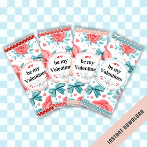 Valentines Day Chocolate Wrapper Bar Templates Candy Bar Printable ...