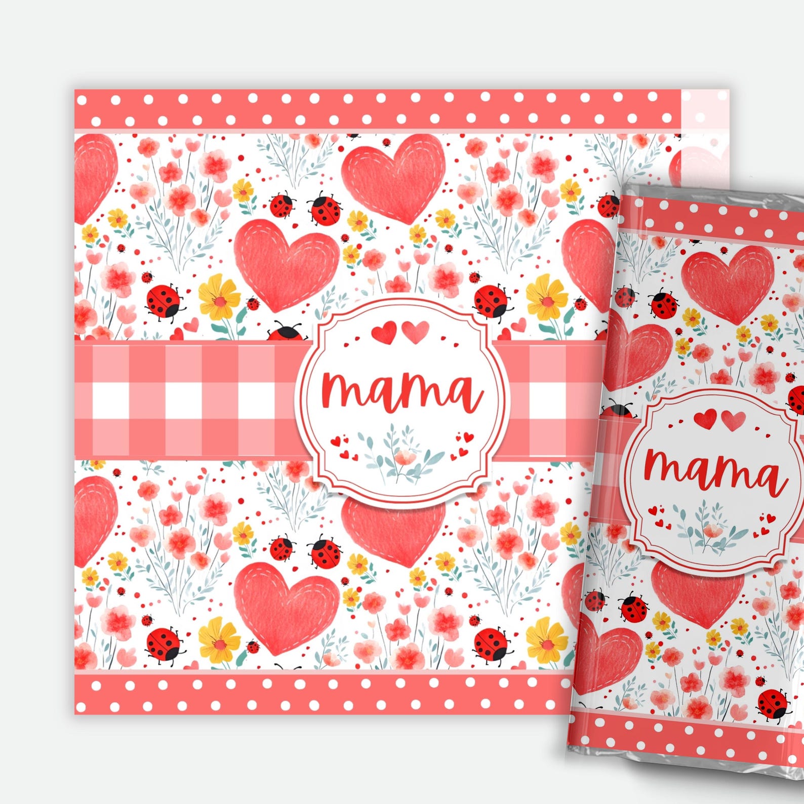 Mother's Day Chocolate Bar Wrapper | Printable Candy Bar | Digital ...