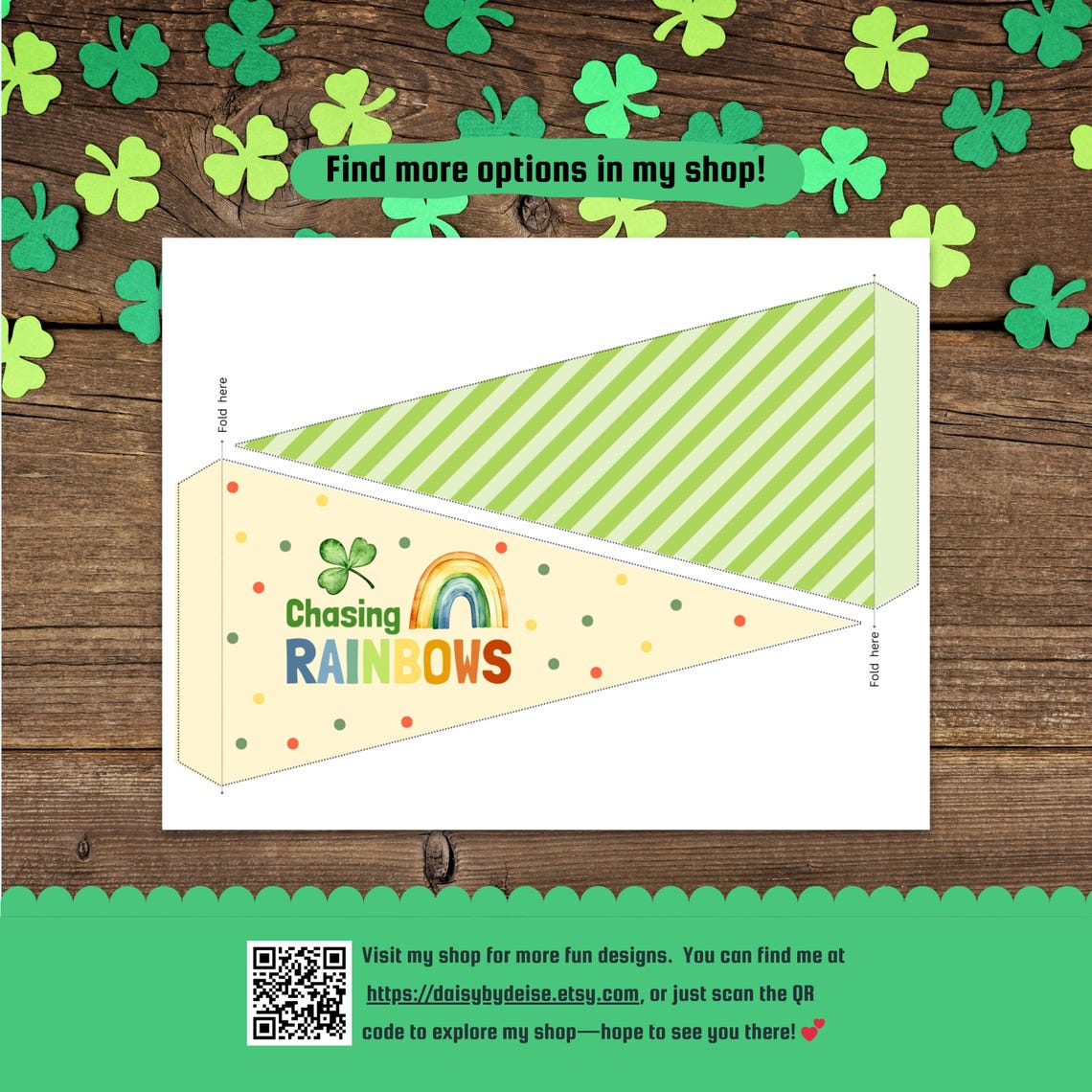 St. Patrick’s Day Printable Pennant Flags | DIY Party | Classroom Decor ...