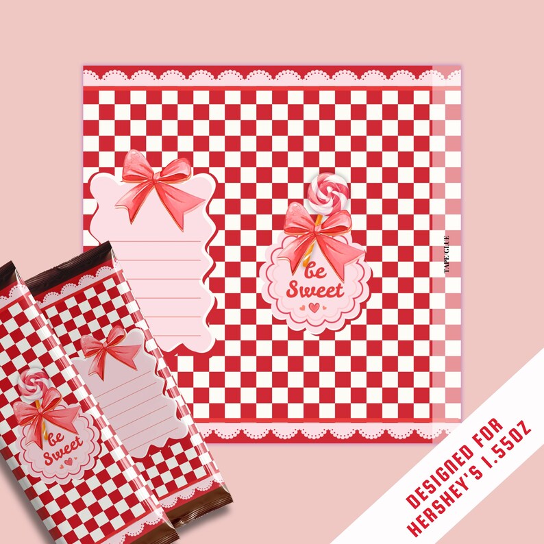 Valentines Candy Bar Wrapper Printable DIY Gift Instant Download ...