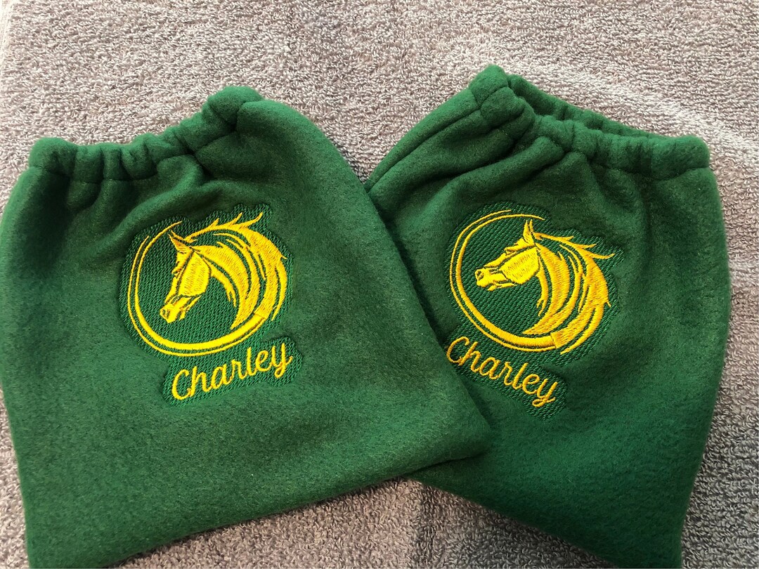 Personalized English Stirrup Covers - Super Soft, Set of 2 - Etsy