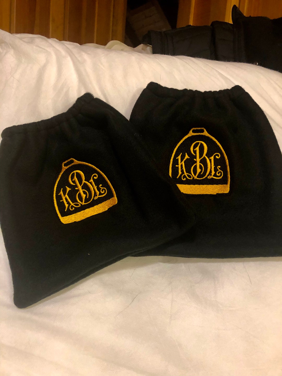 English Stirrup Covers Personalized - Etsy